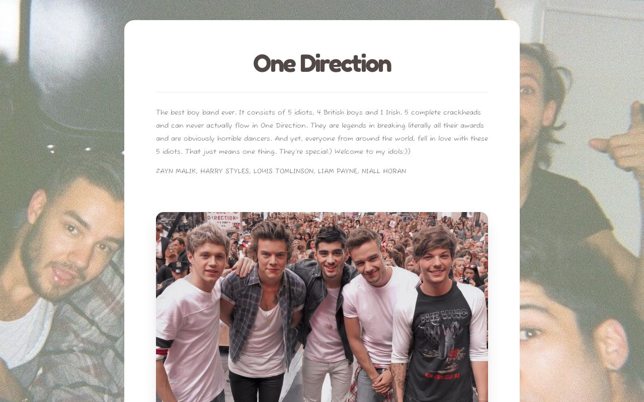One Direction